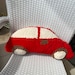 Punch Needle Stuffed Car, Stuffed Toy, Handmade Toy for Kid, Decorative ...