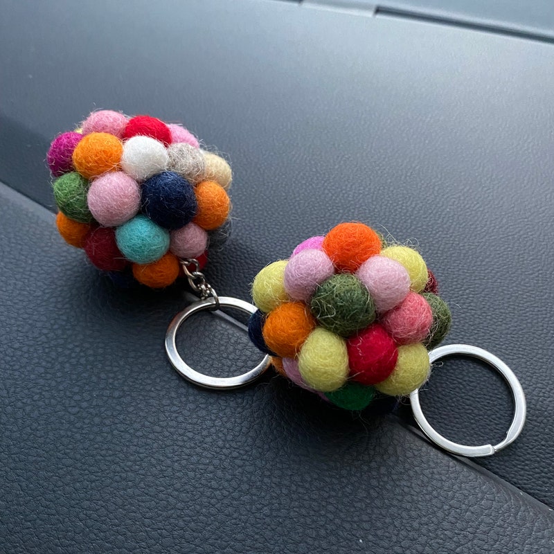 Felt Keychain - Etsy