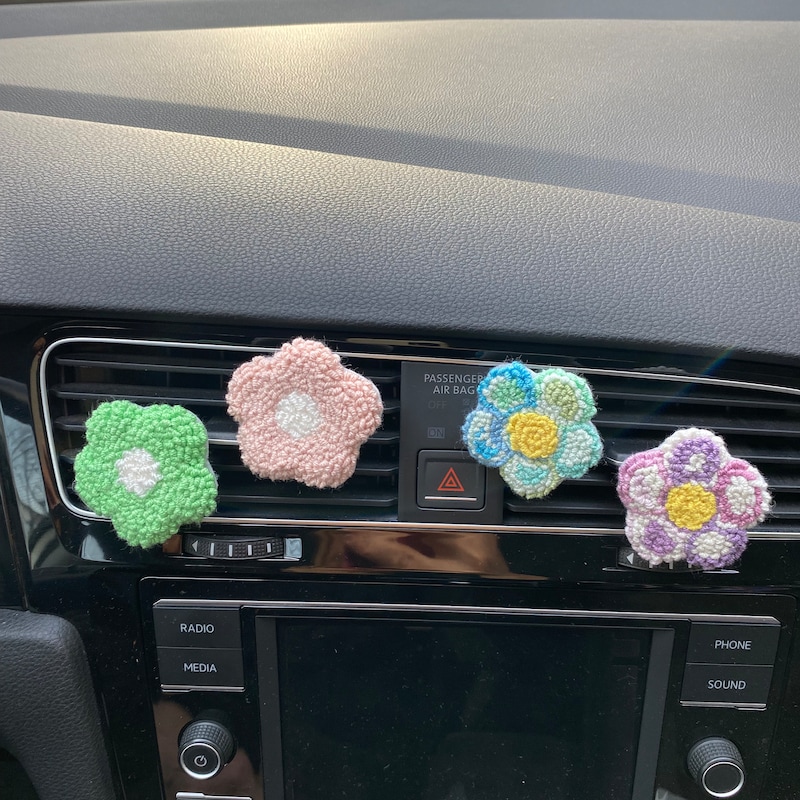 Car Air Vent Flowers - Etsy