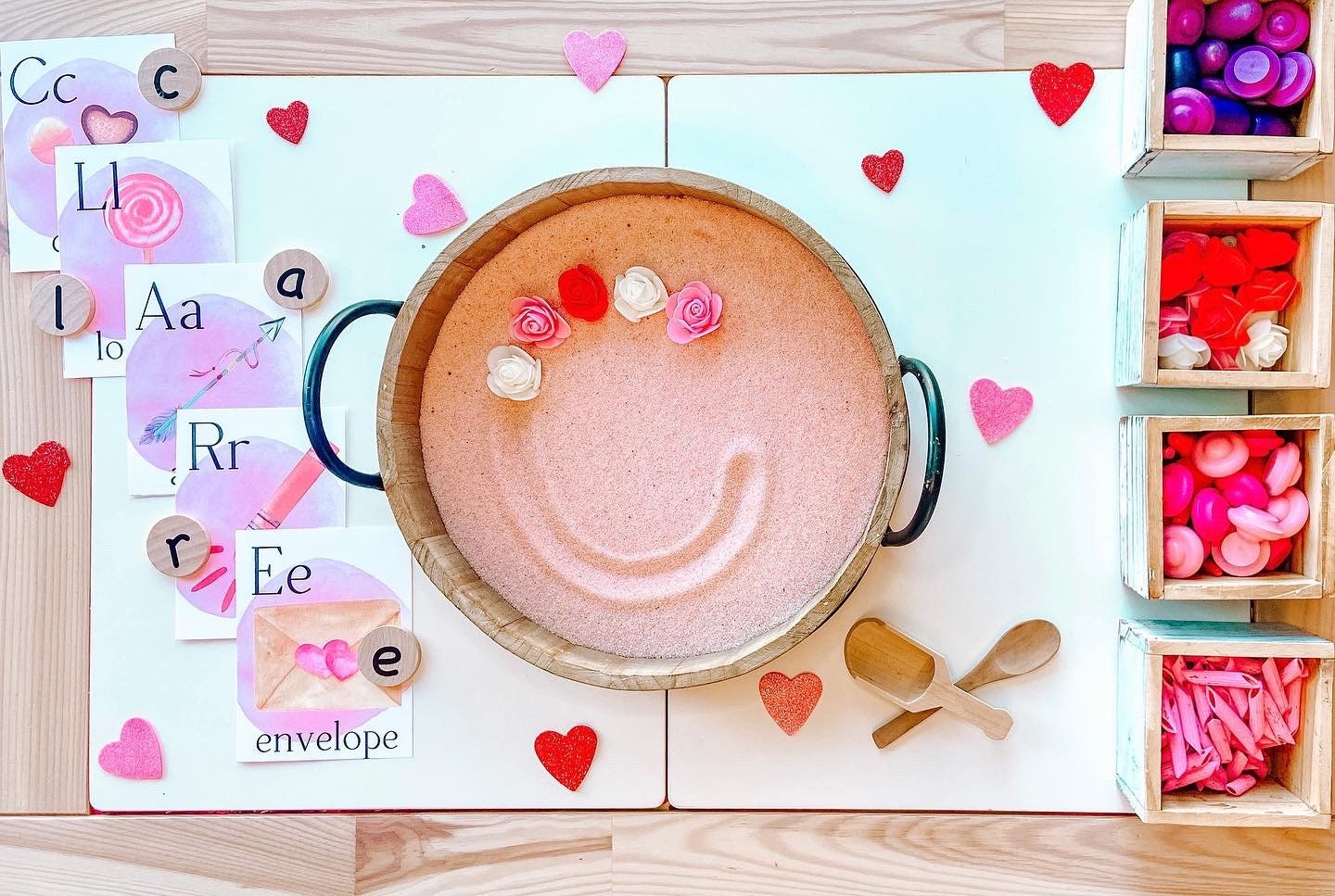 Valentine Alphabet, Valentine Preschool Printable Bundle, Valentine ...