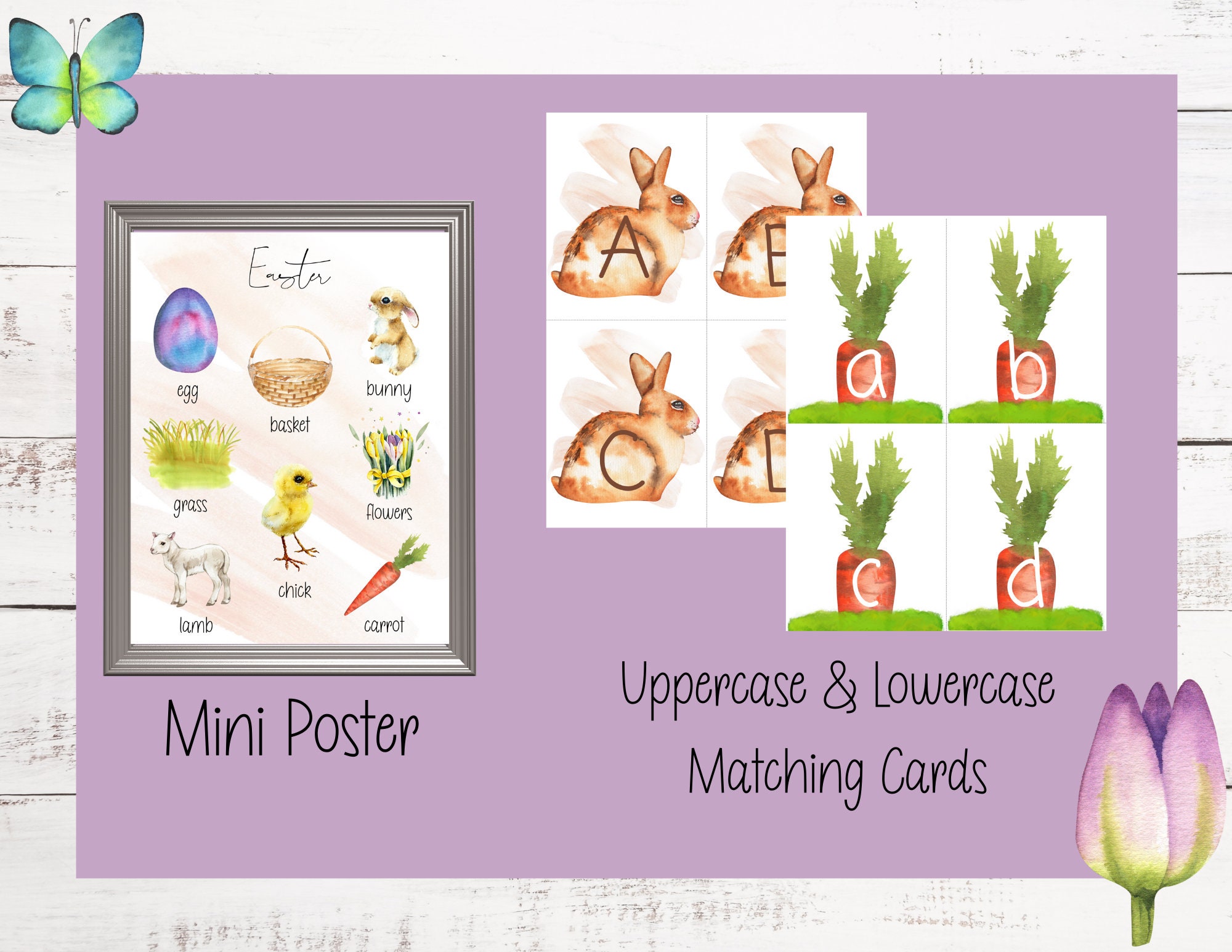 Easter Printable Bundle, Easter Printables for Kids, Easter Preschool ...