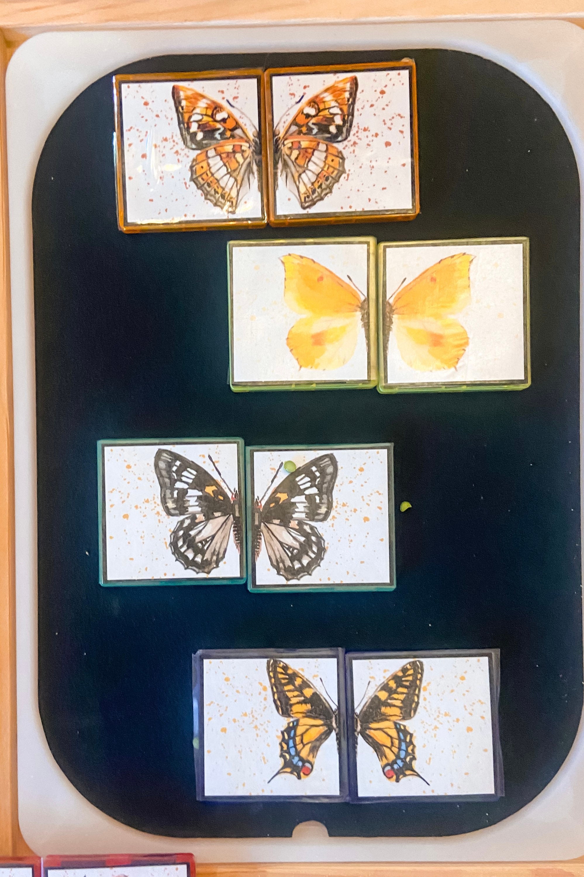 Butterfly Symmetry Cards, Spring Montessori Inspired Activitity, Spring ...