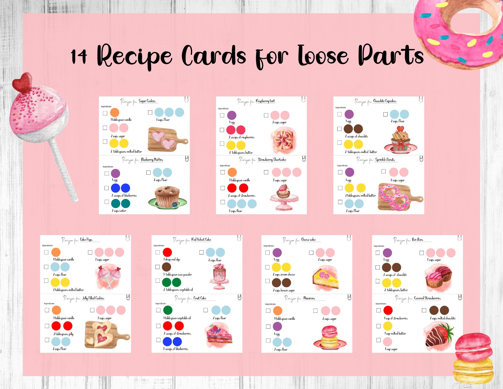 The Sweetheart Bakery, Loose Parts Play, Pretned Play Shop, Pretend ...