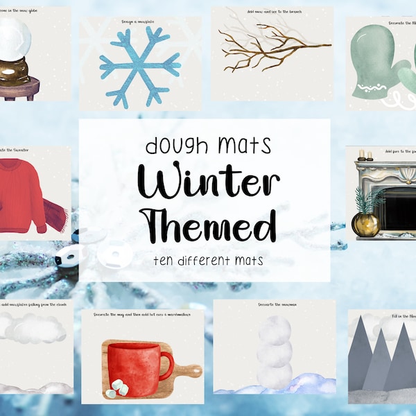 Winter Themed Cards - Etsy