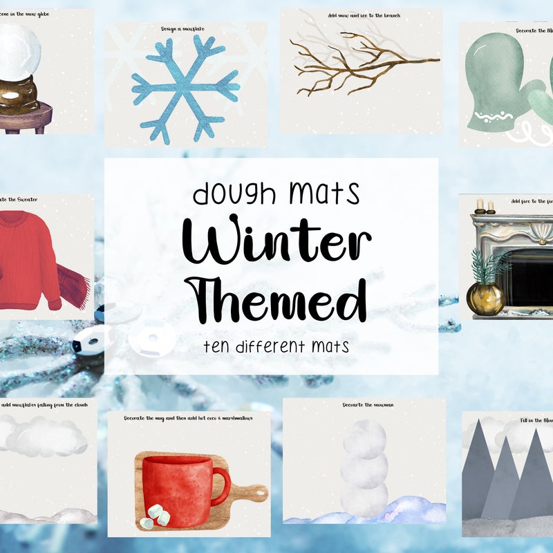 Winter Loose Parts - Etsy