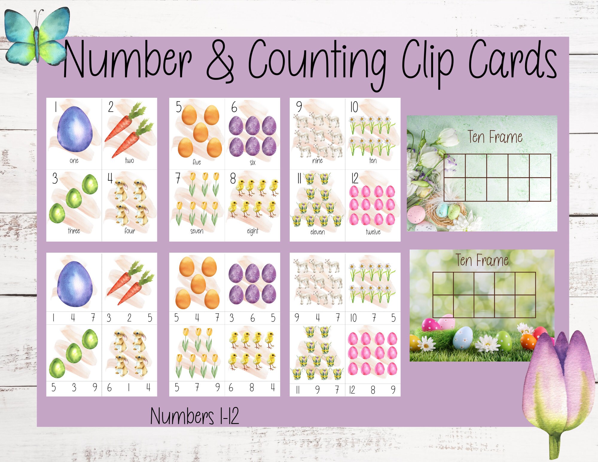 Easter Printable Bundle, Easter Printables for Kids, Easter Preschool ...