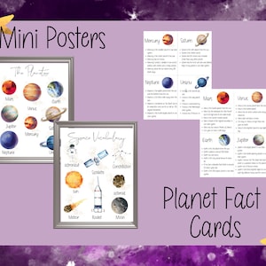 Space Bundle, Preschool Space Theme, Solar System Printable, Space Unit ...