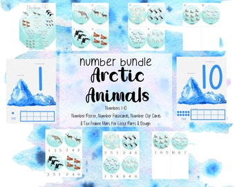 Arctic Animal Preschool Printable, Dot Marker Printable, Dot Marker ...