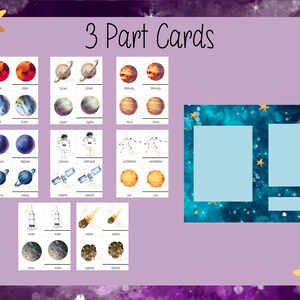 Space Bundle, Preschool Space Theme, Solar System Printable, Space Unit ...