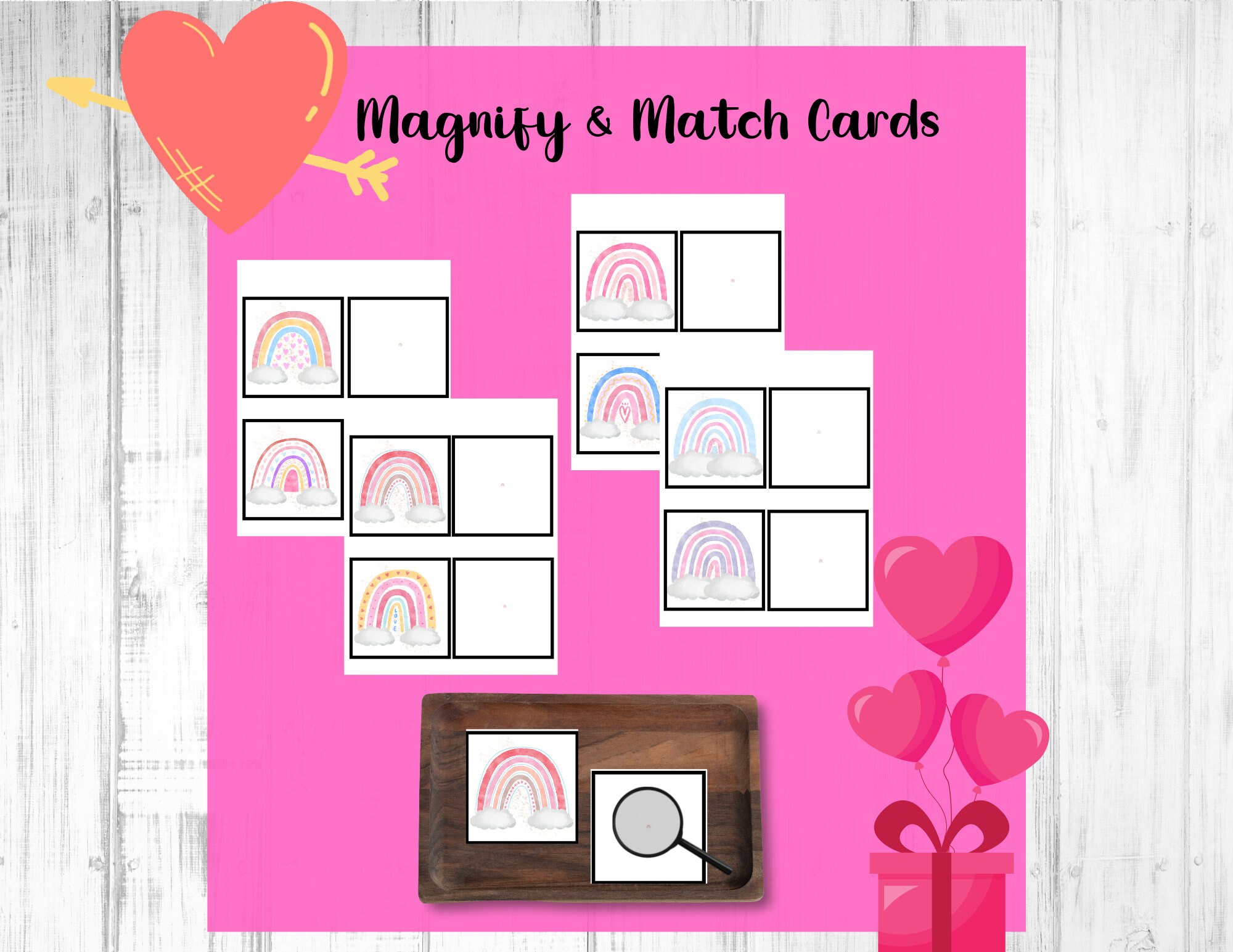 Valentine's Day Printables, Montessori Inspired, Montessori Tray ...