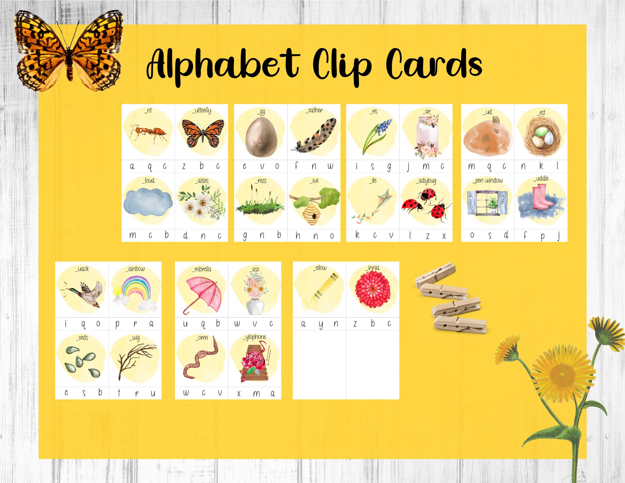 Spring Preschool Printables, Spring Preschool Activity, Spring ...