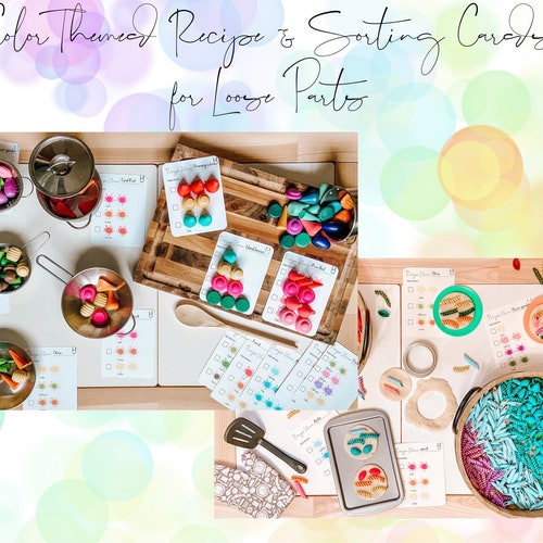 Loose Parts Play Templates Pattern Cards for Mandala Loose - Etsy