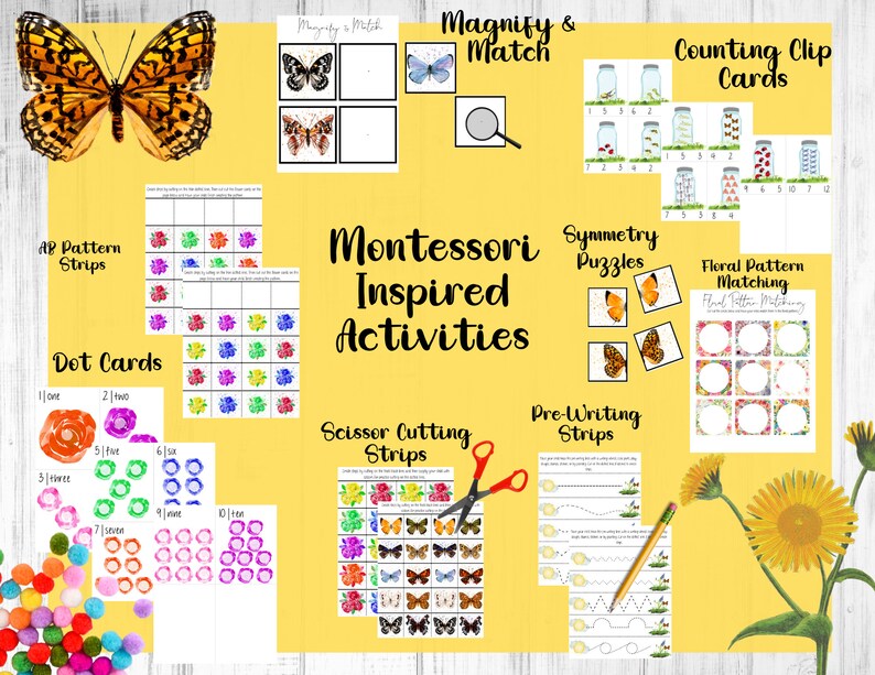 Spring Preschool Printables, Spring Preschool Activity, Spring ...