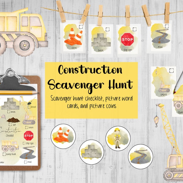 Construction Theme - Etsy