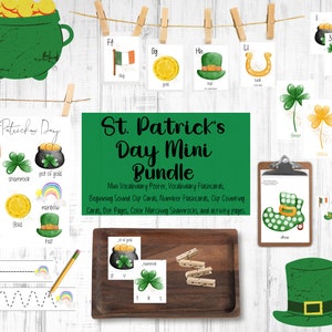 Printable St. Patrick's Day Preschool Activity Bundle - Etsy