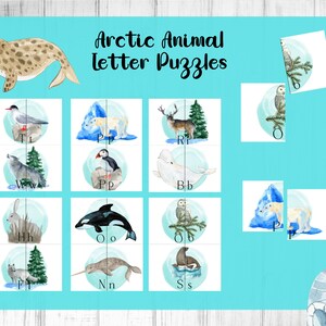 Arctic ABC Bundle, Homeschool Preschool, Alphabet Cards, Beginning ...