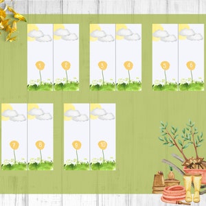 Preschool Garden Printable Bundle, Homeschool Garden Printable, Garden ...