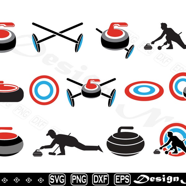 Curling Stone - Etsy