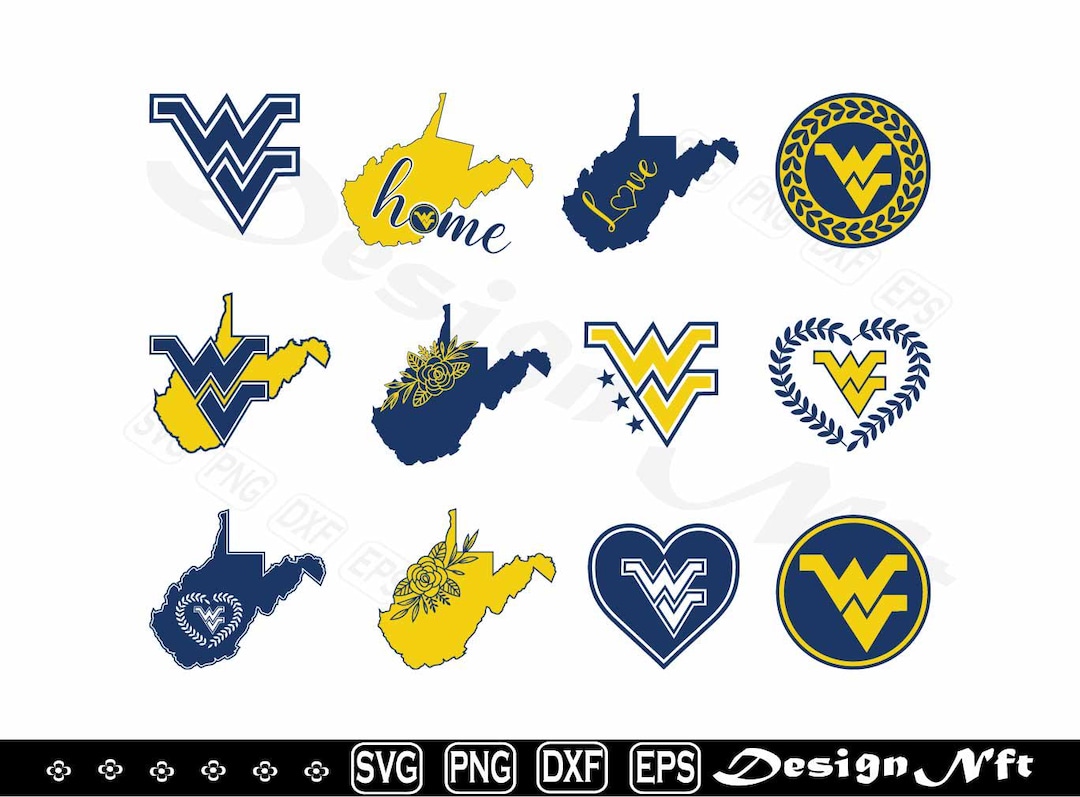 West Virginia Svg, Virginia Svg, Clipart, Cut Files for Silhouette ...