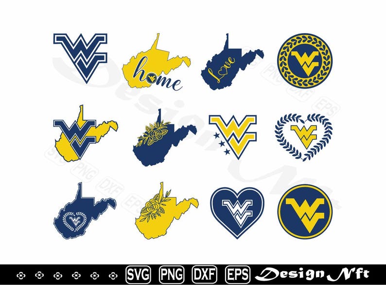 West Virginia SVG Bundle, Clipart Cut Files (digital Download) - Etsy