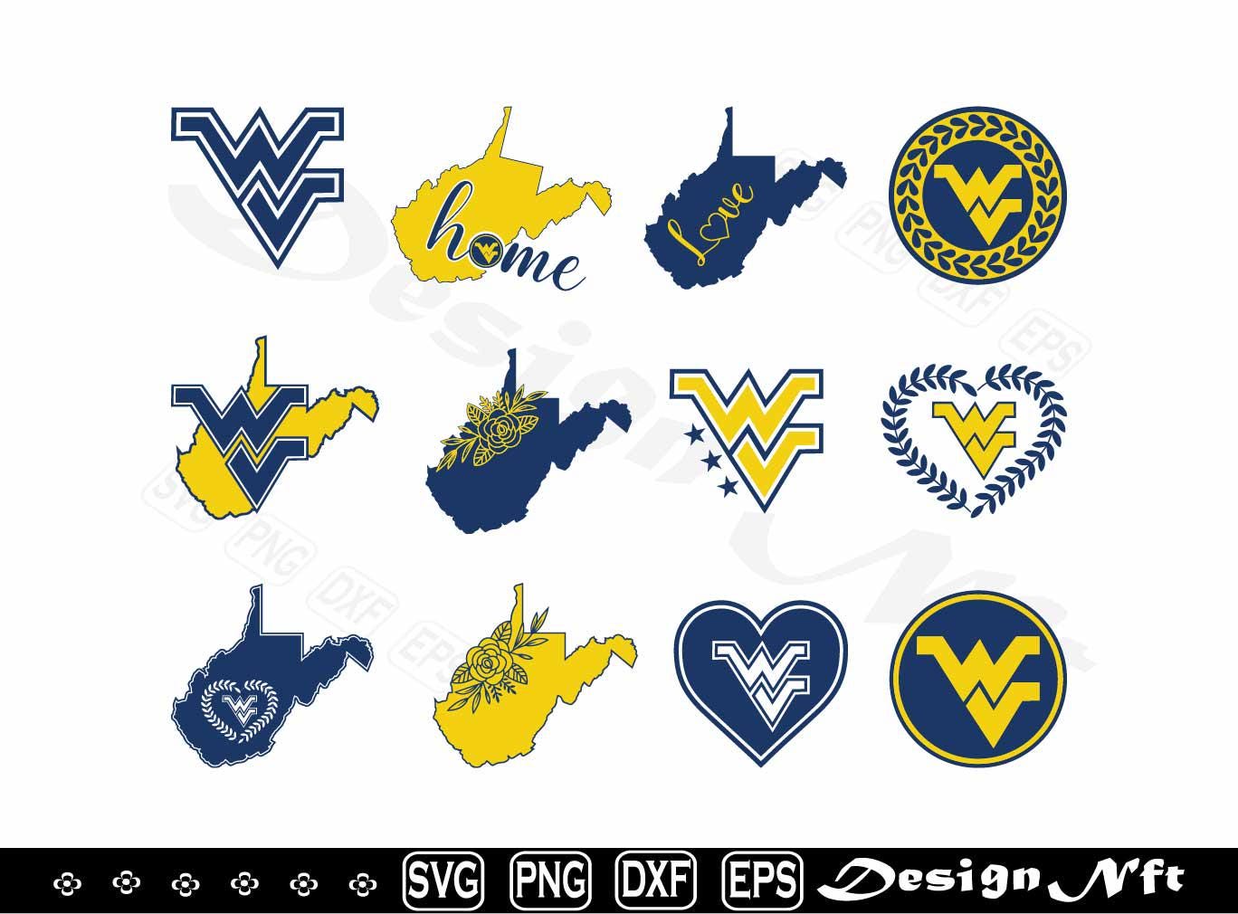 West Virginia SVG Bundle, Clipart Cut Files (digital Download) - Etsy