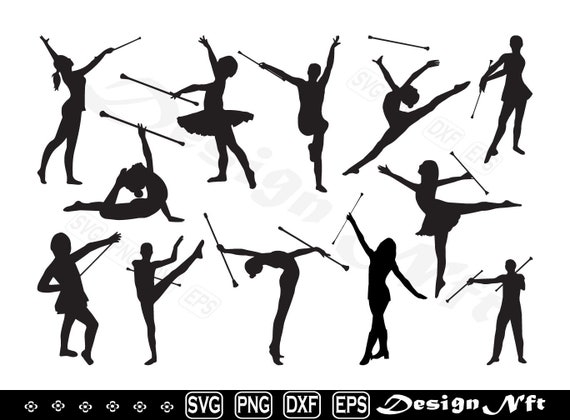 Twirler Clipart