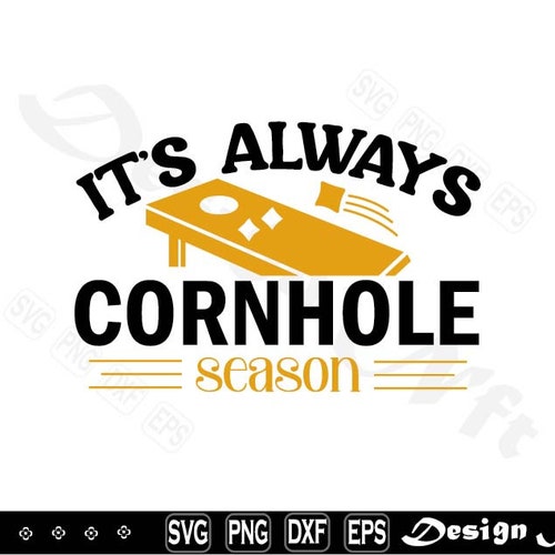 Cornhole Svg Clipart Cut Files for Silhouette Vector Dxf - Etsy