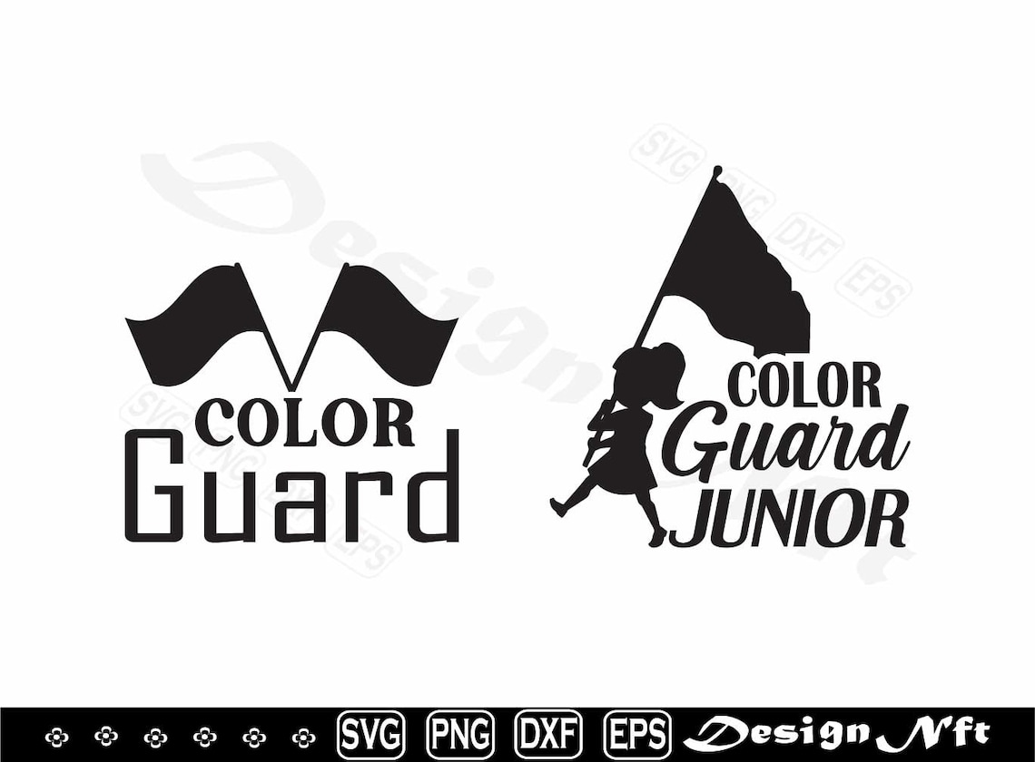 Color Guard Svg Color Guard Flags Svg Color Guard Mom Svg - Etsy