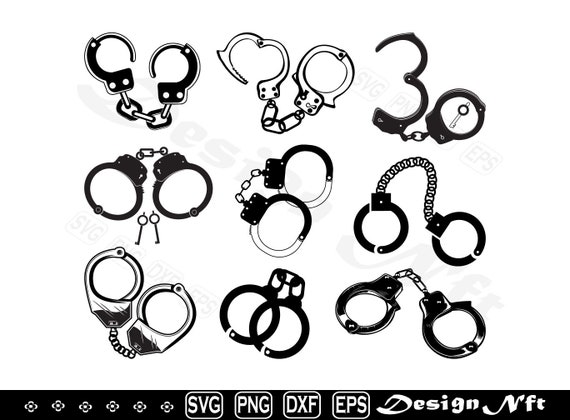 Handcuff Clipart Black And White Apple