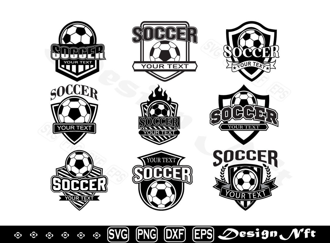 Soccer Club Logo (svg, Png, Eps, Dxf) (digital Download) - Etsy