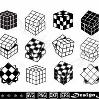 3D Cube Icon Svg Png: Bold and Clean Design for Cut Files - Etsy