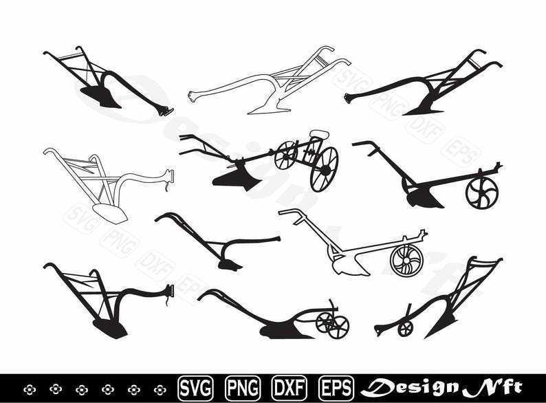 Plow SVG, Clipart Cut Files (digital Download) - Etsy