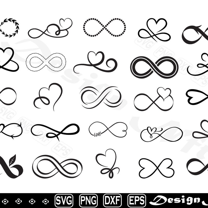 Open Infinity Svg - Etsy