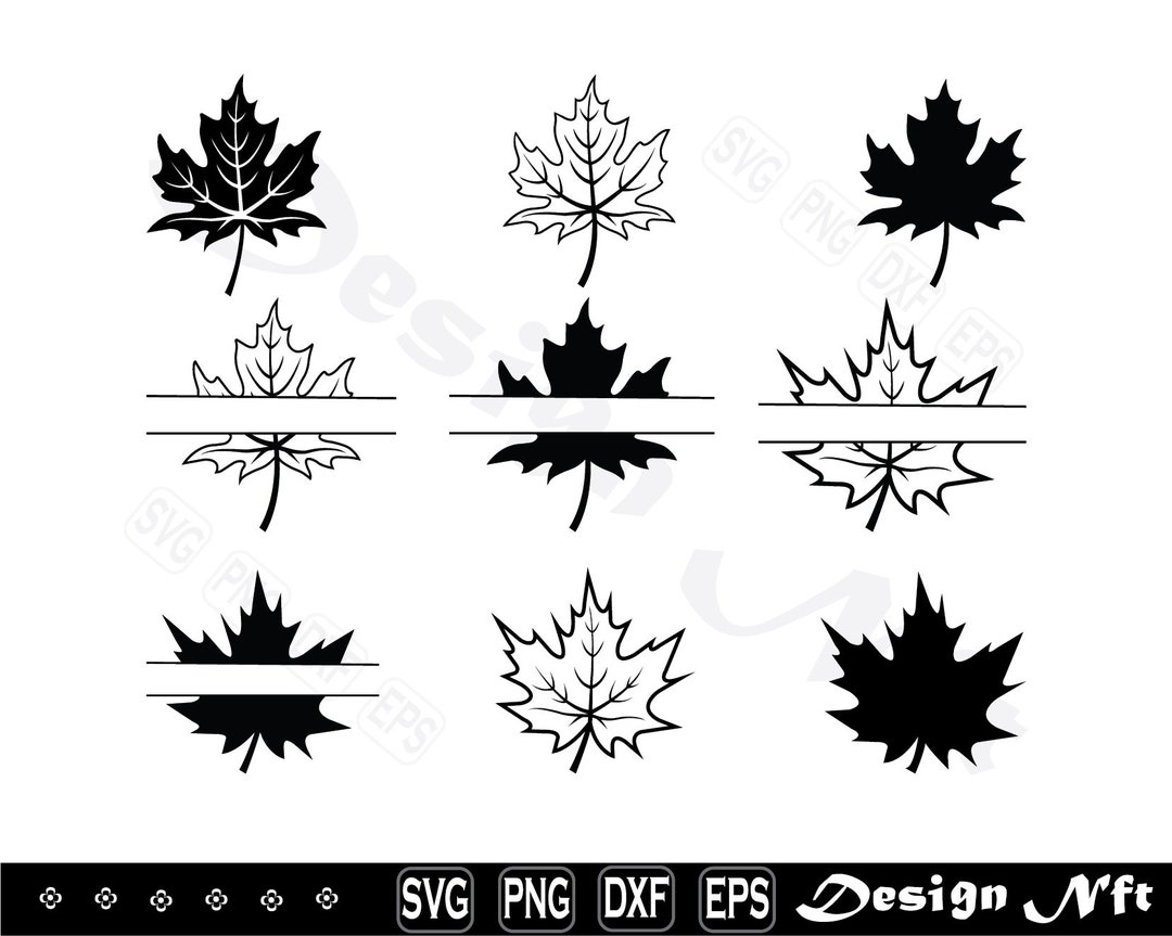 Maple Leaf Svg, Maple Leaf Maple Leaf Clipart, Maple Leaf Cut Files for ...