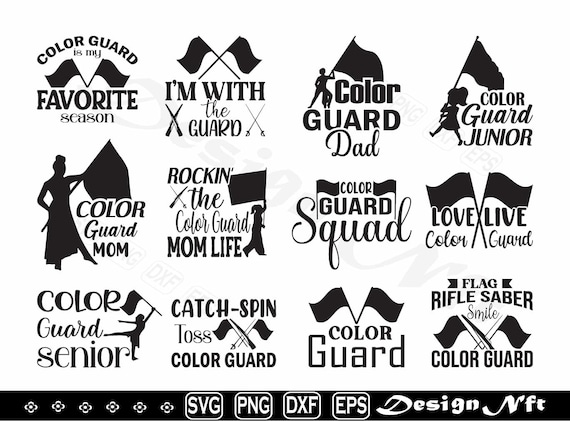 Color Guard Clip Art