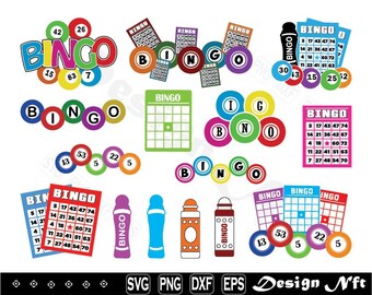 Bingo Silhouette - Etsy