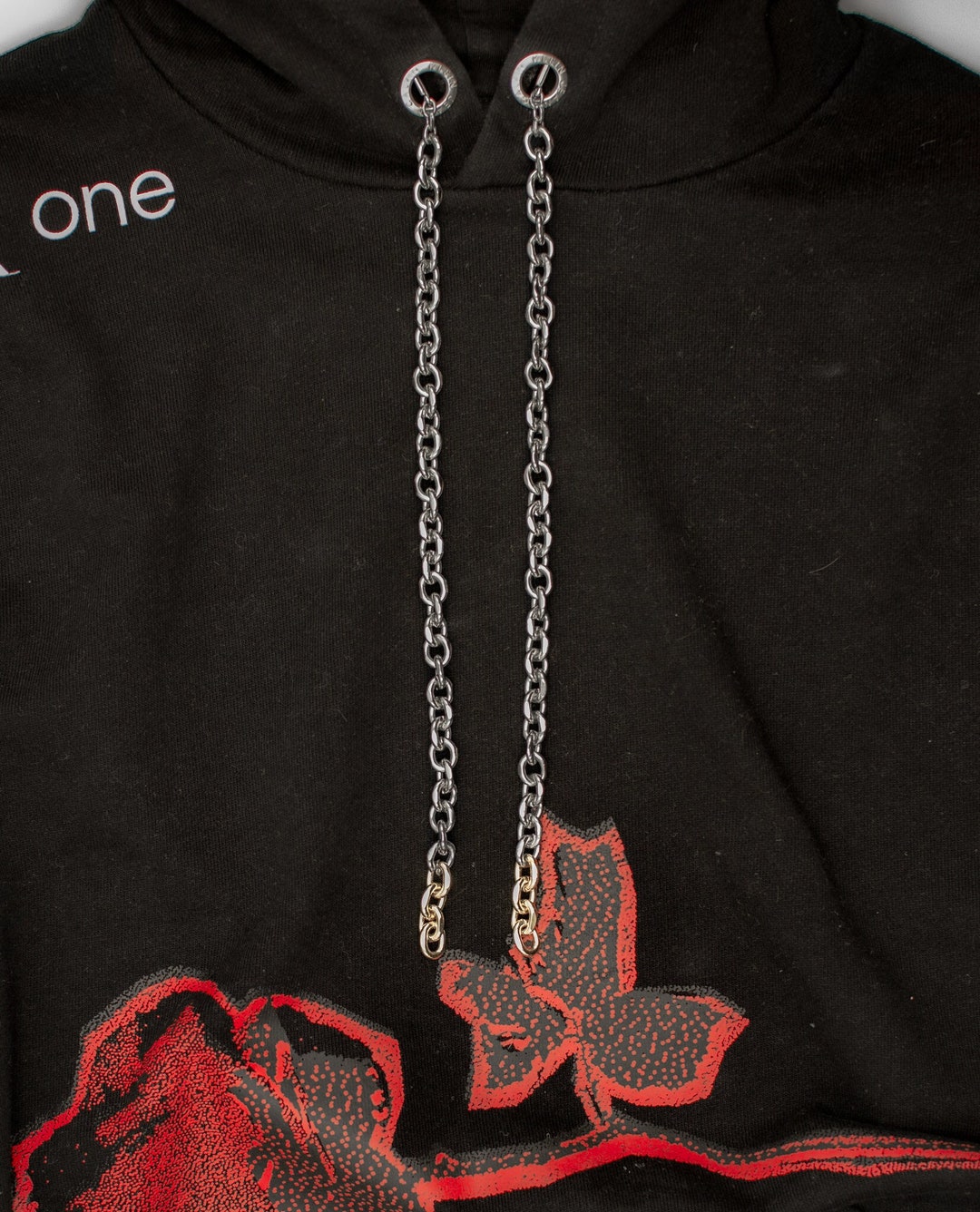 Metal Chain Hoodie Strings Charms Metal Show Chain Charms Rave Jewelry ...