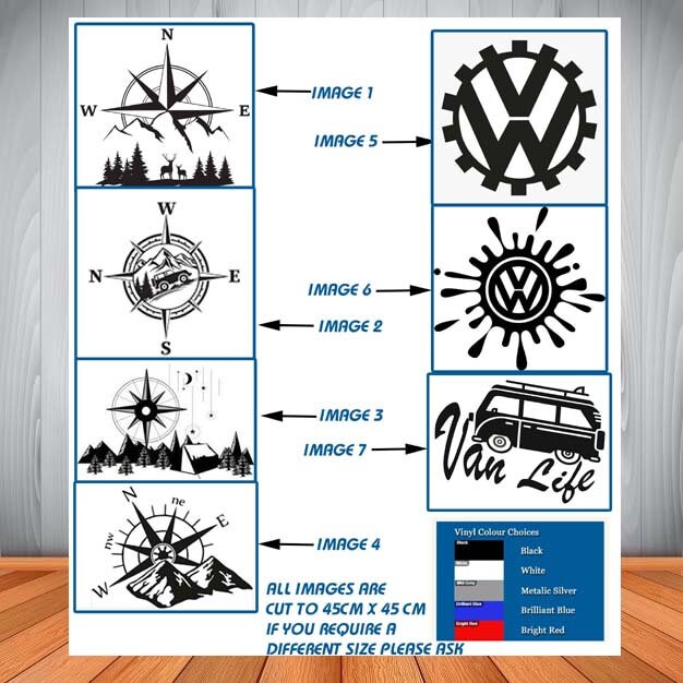 Van Life Vinyl Stickers - Etsy