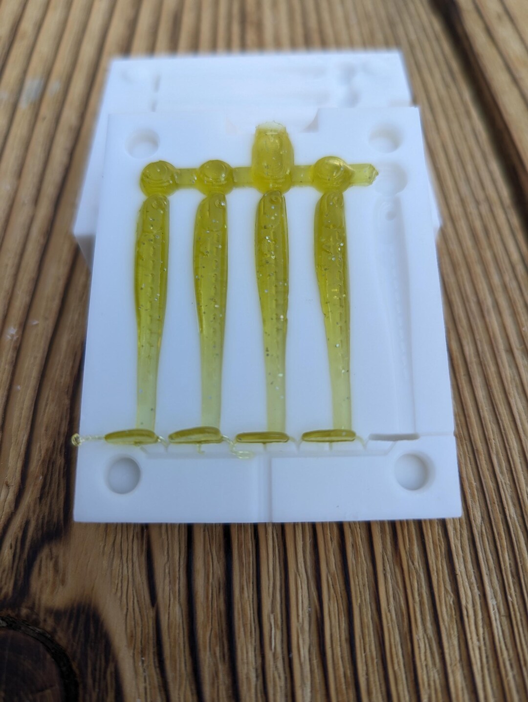 Crazy Fish Nano Minnow Fishing Mold DIY Mould Lure Bait Soft 1.6 Inch ...