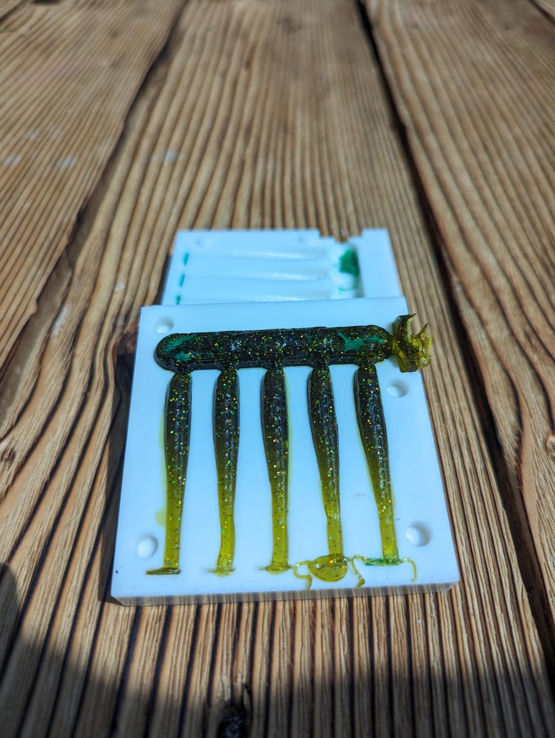 Crazy Fish Nano Minnow Fishing Mold DIY Mould Lure Bait Soft 2.0 Inch ...