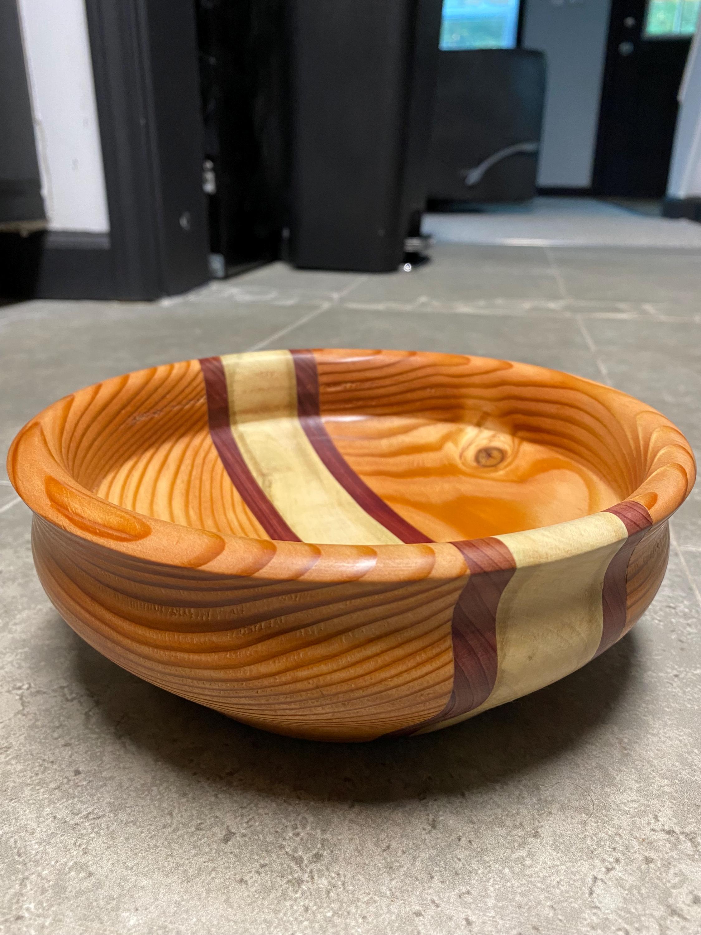 Red Cedar Wooden Bowls - Etsy