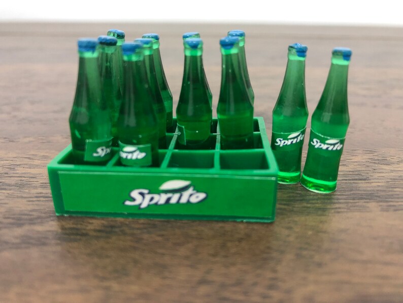 NEW Miniature Coca-cola Bottle Stack Sprite Bottle Stack - Etsy
