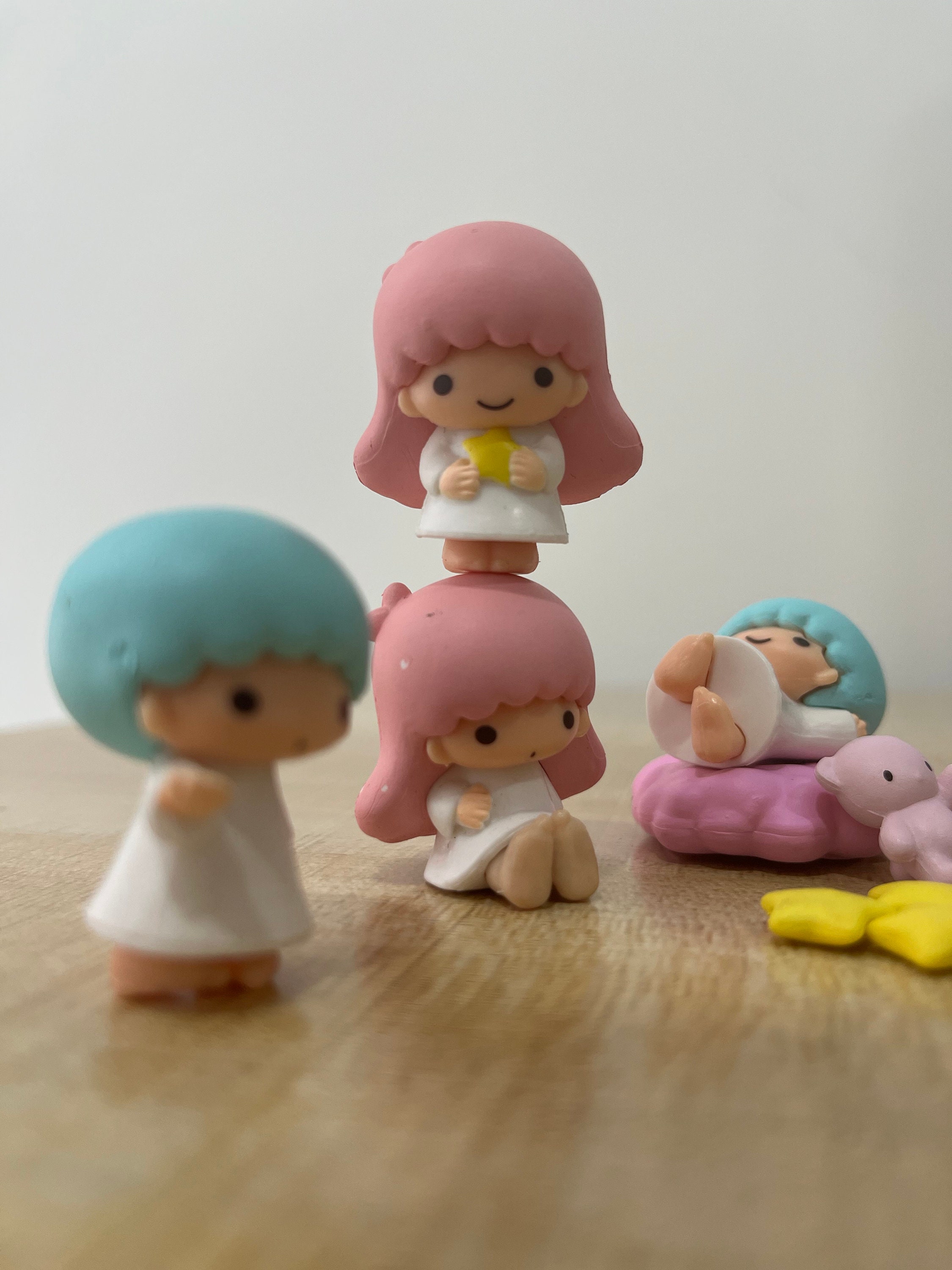 NEW Full Set Miniature Sanrio Japan Little Twin Stars 10 Nos, Kiki & Lala - Etsy