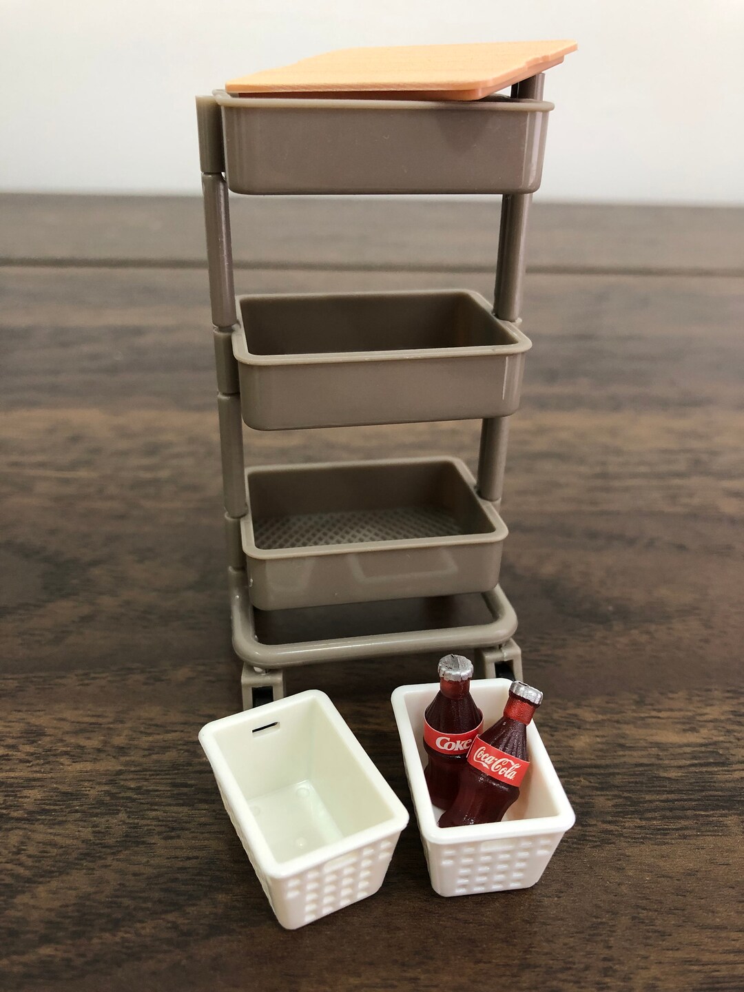 NEW Pushable Kitchen Multi Colour Utility Wagon, Utility Carts, Kitchen ...