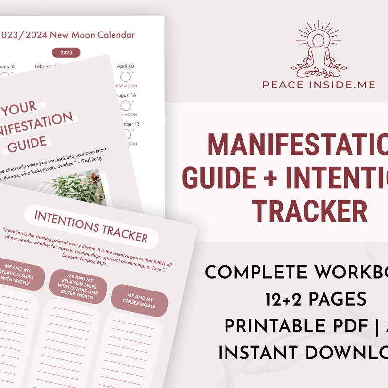 Manifestation Printable - Etsy