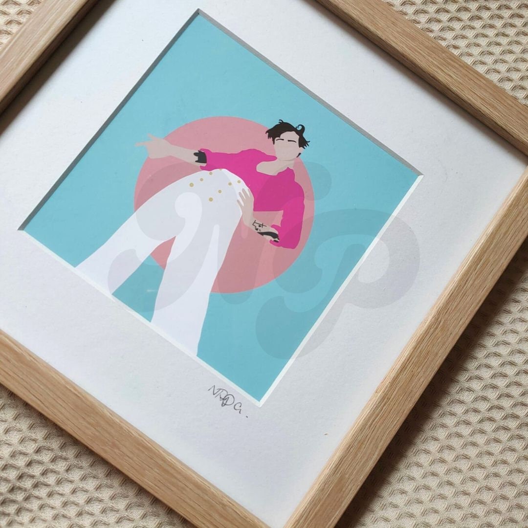 Harry Styles Art, Harry Styles Print, Digital Art Print, Digital ...