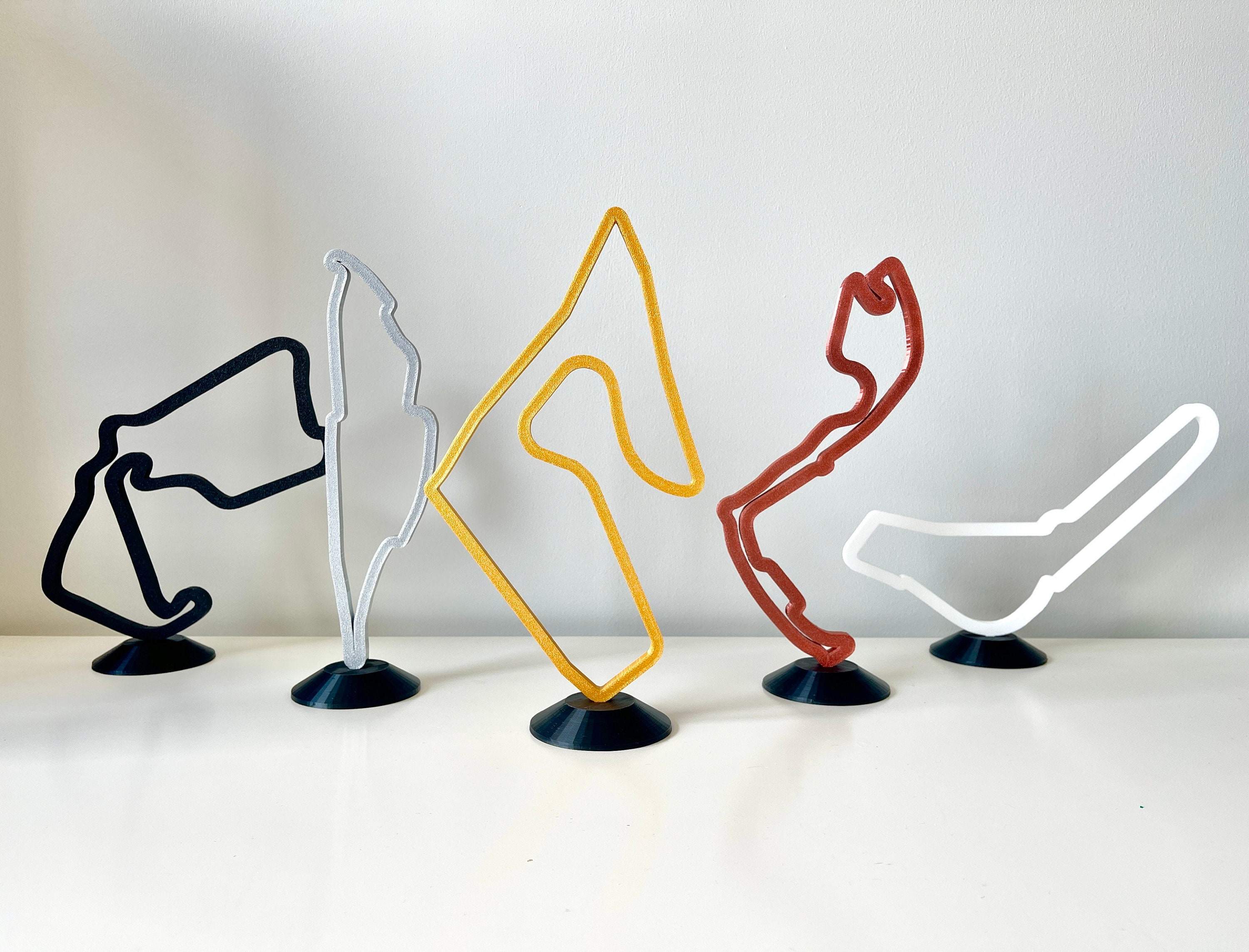 Formula 1 2023 Race Track Trophies F1 Circuit Art - Etsy UK