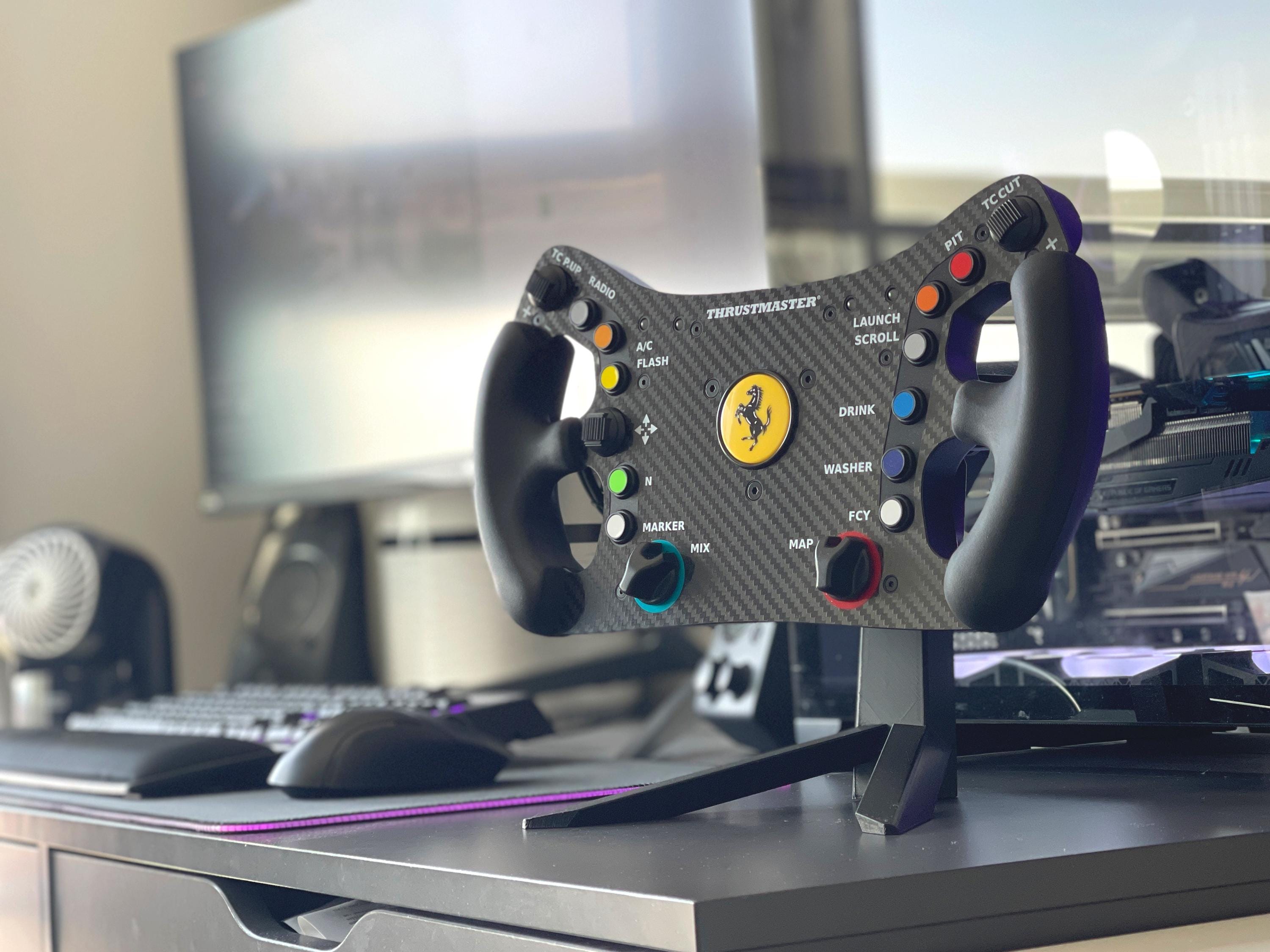 Thrustmaster T818 Wheel Display Stand | T818 Quick Release Wheel Holder ...