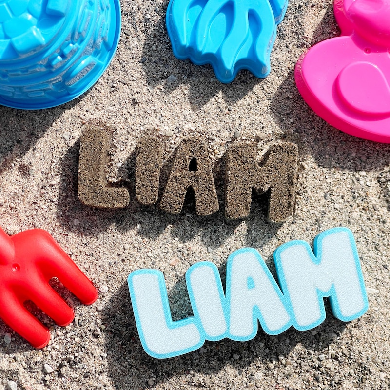 Kid Sand Name Toy - Etsy