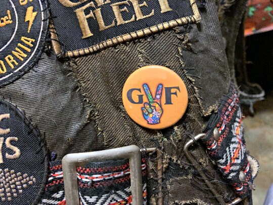GVF Greta Van Fleet Inspired Button Size 1.50inch - Etsy